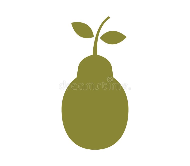 Pear icon stock illustration. Illustration of sweet, symbol - 83513096