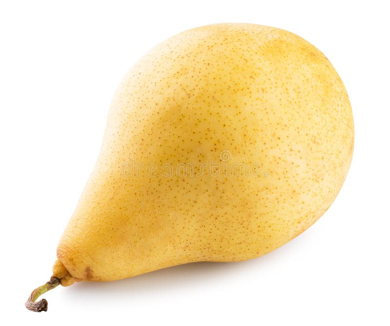 Pear Isolated on a White Background Stock Photo - Image of studio ...