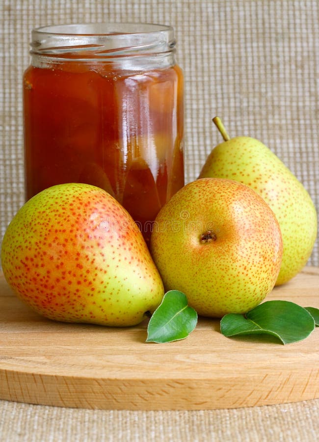Pear Jam stock photo. Image of colorful, cooking, homemade - 19648494