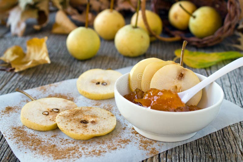 Pear jam stock image. Image of pear, natural, confiture - 26988431