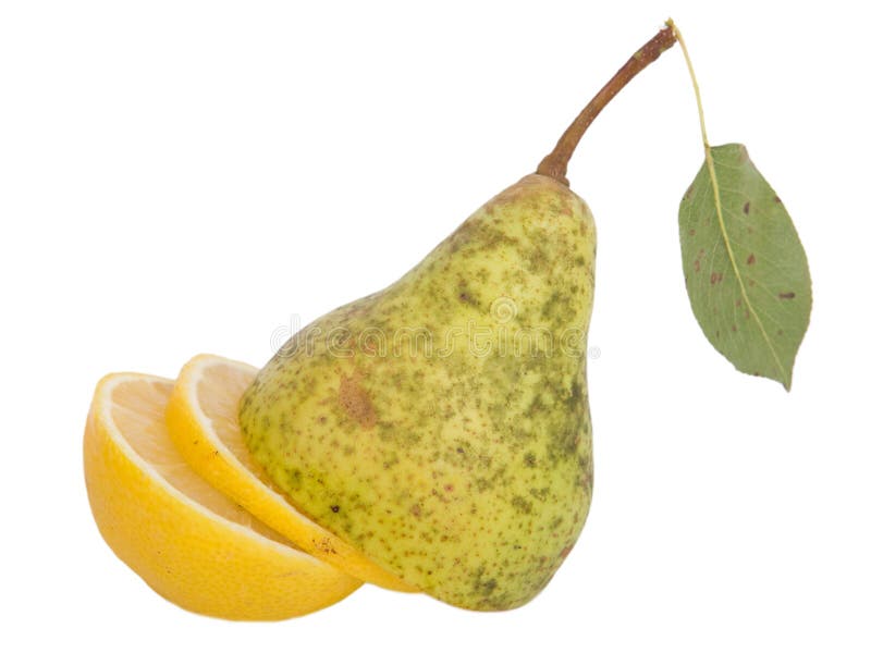 A pear or a lemon ? stock image. Image of citrus, freshness - 11269967
