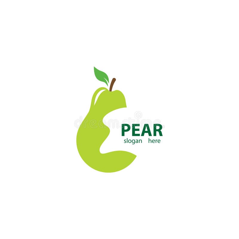 Pear logo images stock vector. Illustration of leaf - 199078686