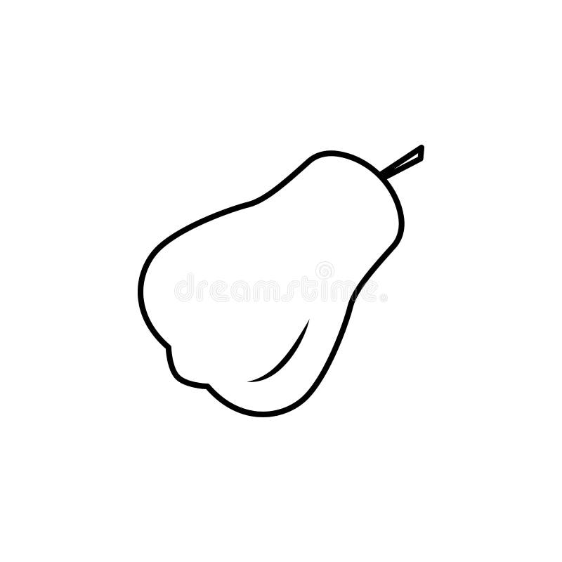 Pear Outline Stock Illustrations – 14,229 Pear Outline Stock ...