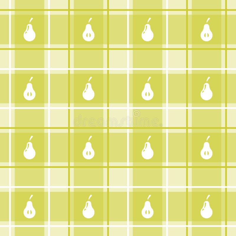 Pear pattern stock vector. Illustration of green, season - 54150326
