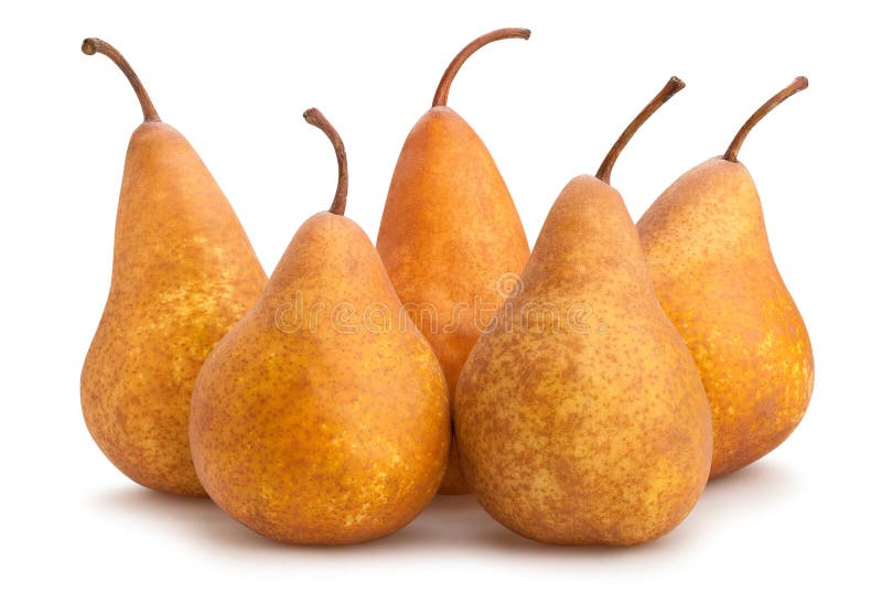 Five pears stock photo. Image of healthy, dieting, vibrant - 15809468