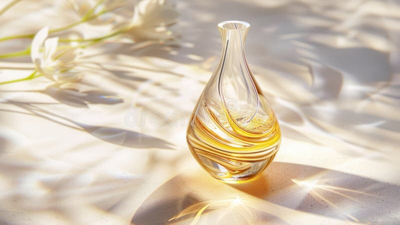 A Pear Perfume Design Concept, Featuring a Radiant Glass Pear ...