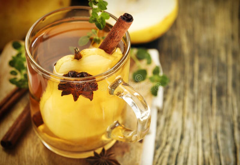 Pear punch with spices stock photo. Image of juice, party - 101511944