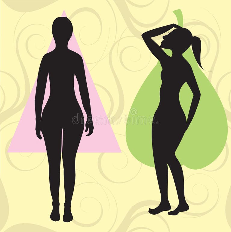 Pear Shape Body Stock Illustrations – 430 Pear Shape Body Stock ...