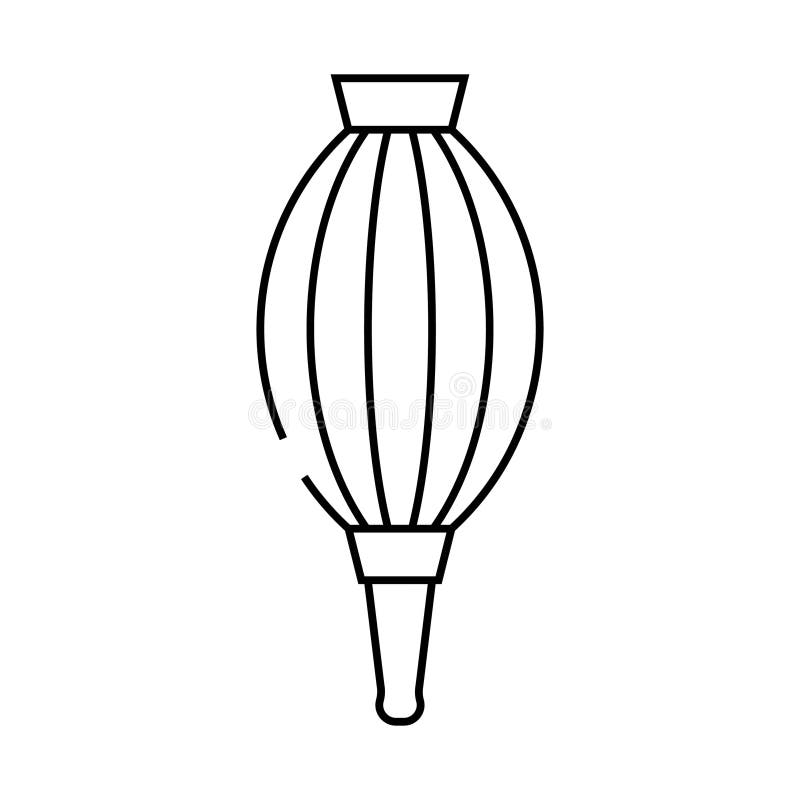 Pear Tool Line Icon Vector Illustration Stock Illustration ...