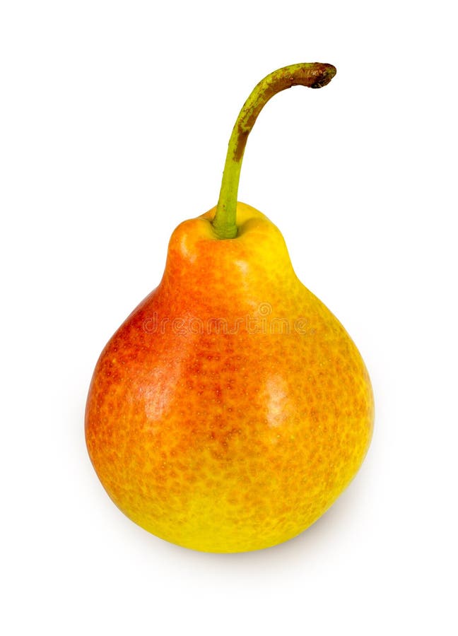 Pear on white back stock photo. Image of food, diet, appetizing - 25702378