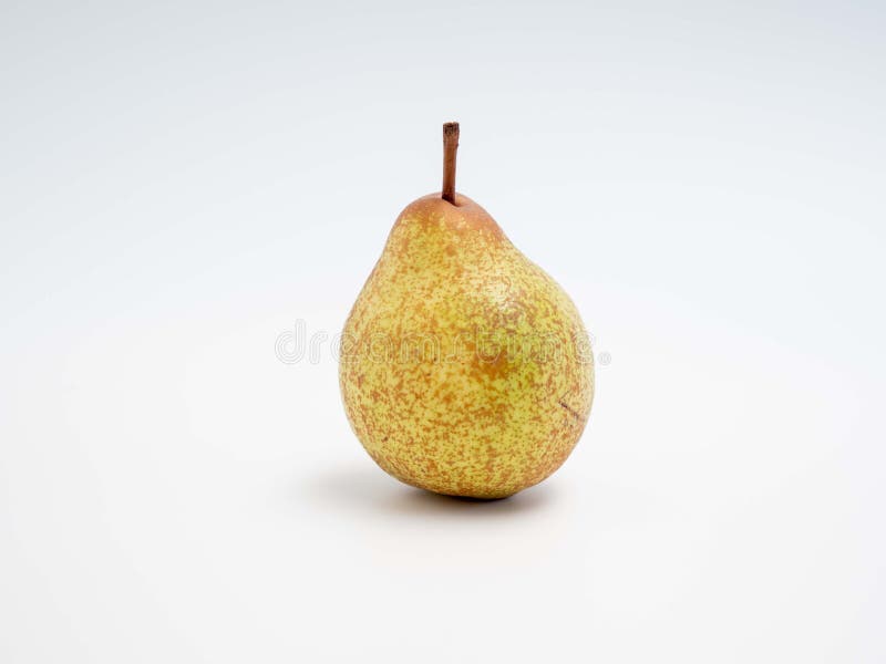 Pear on a White Background. Fresh Pear. Stock Photo - Image of organic ...