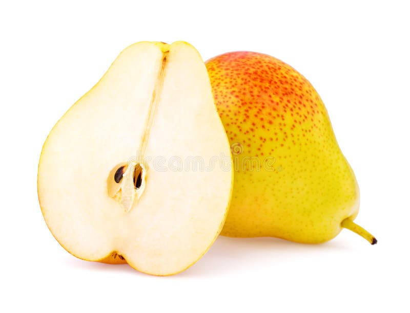 Pear stock image. Image of organic, single, color, slice - 8992051