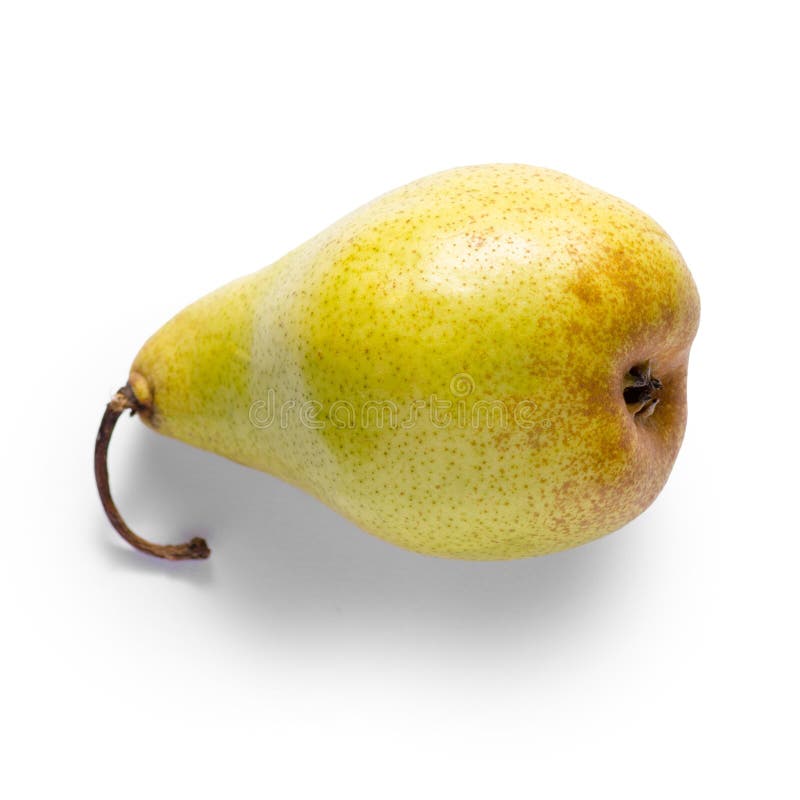Pear on a White Background Isolation Stock Photo - Image of delicious ...