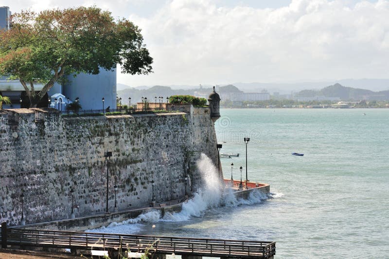 Pearce in Puerto Rico stock image. Image of lookout, morro - 62411925