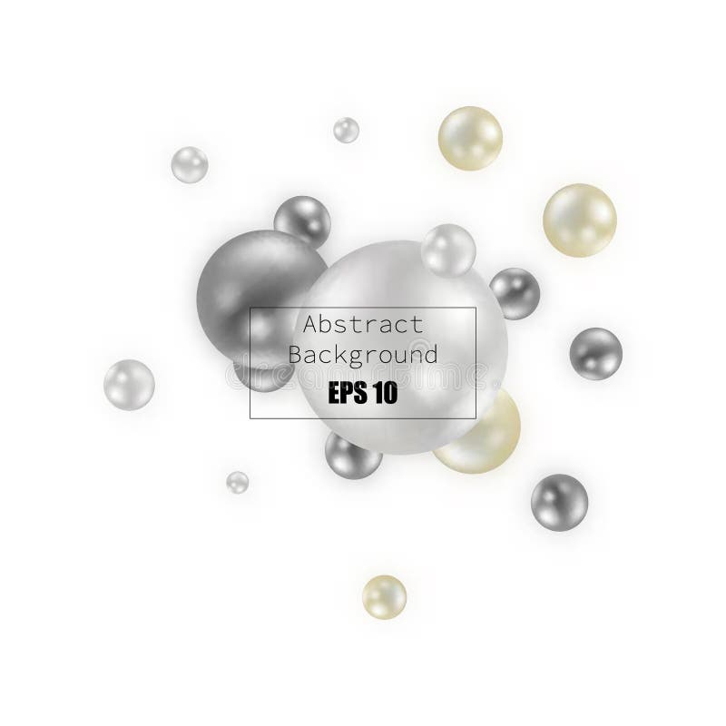 Abstract Pearl Background. Abstract Vector Illustration. Eps 10 Stock ...