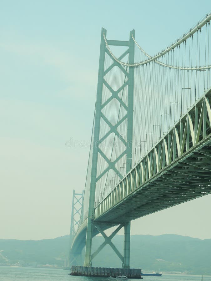 Pearl bridge stock photo. Image of connection, japanese - 71917416