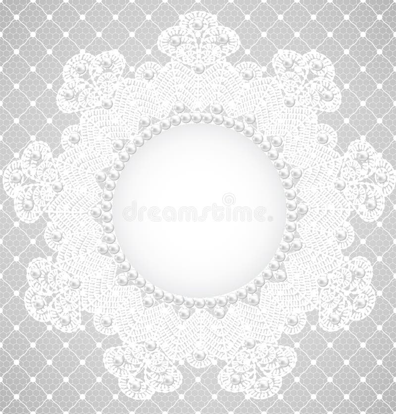Lace background stock vector. Illustration of card, luxury - 29708646