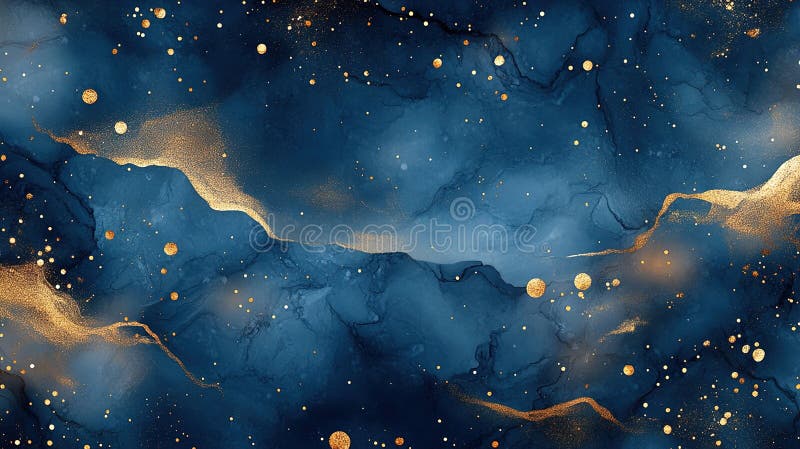 Pearl and Gold Marble Texture Background Design Stock Illustration ...