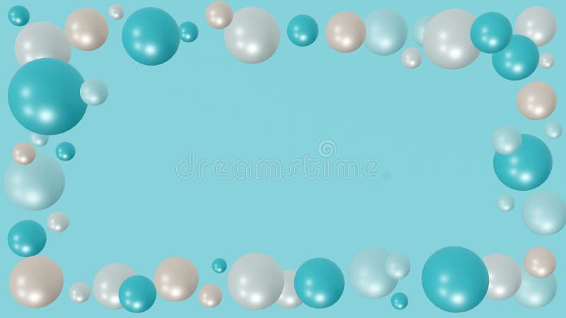Bubbles Border Corner