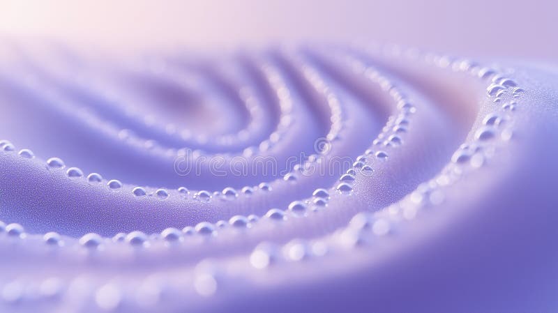 Pearl-like Textures Create a Mesmerizing Pattern on a Soft Surface ...