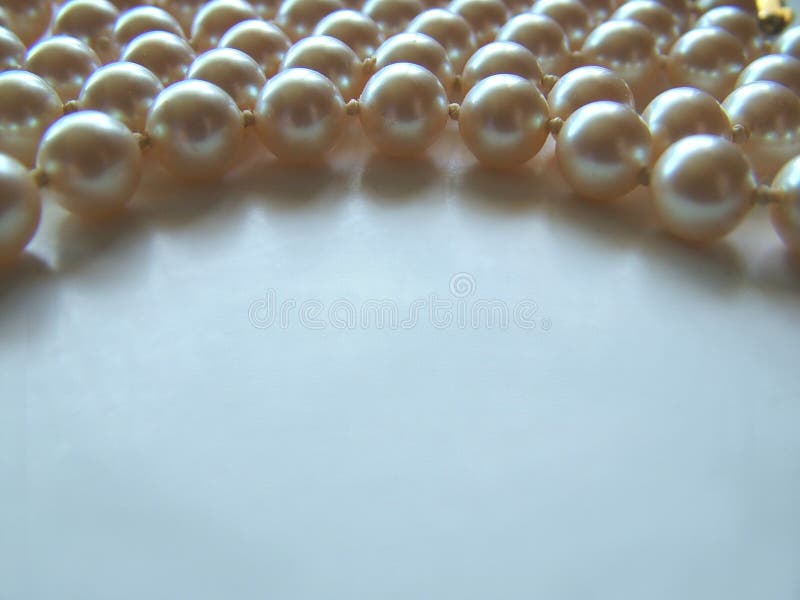 String of Pearls stock image. Image of strand, simple, jewel - 483789