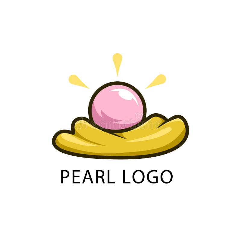 Pearl Logo Design Concept Modern Art Stock Vector - Illustration of ...