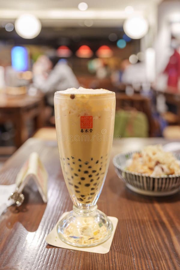 Pearl Milk Tea With Tapioca Ball Chun Shui Tang Brand A Famous