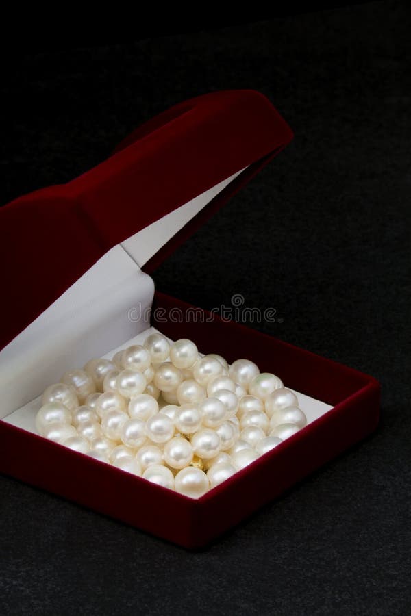 Pearl necklace stock photo. Image of necklace, beautiful - 35181002