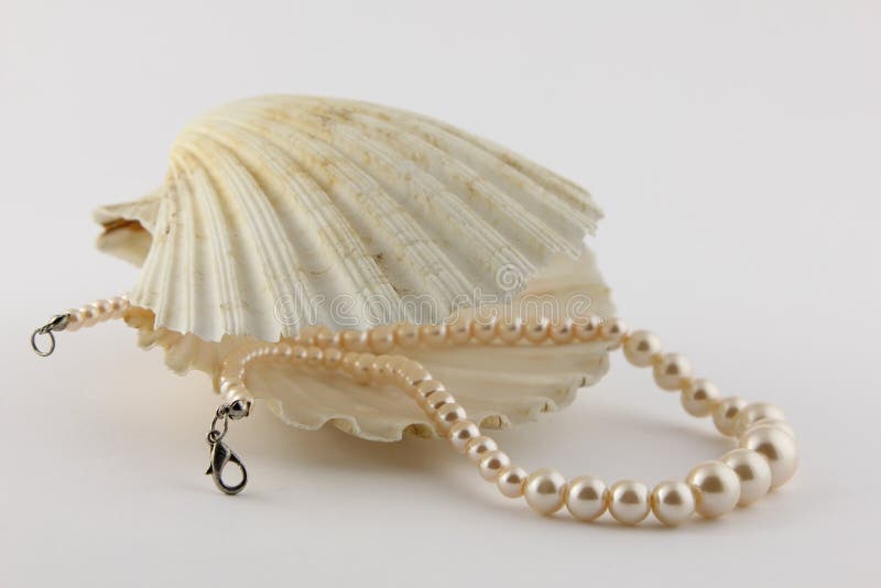 Pearl with a shell stock photo. Image of elegant, bright - 37442868