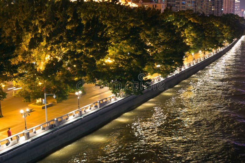 Pearl river bank stock image. Image of street, reflection - 48541821