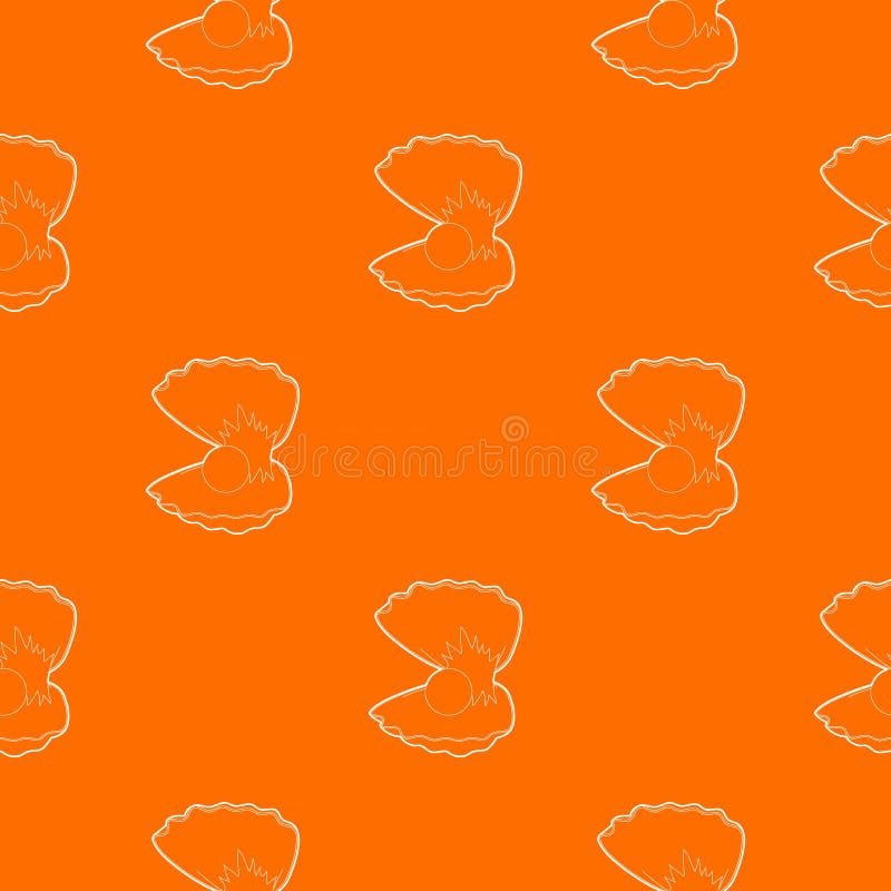 Pearl Shell Icon Digital Blue Stock Vector - Illustration of beautiful ...