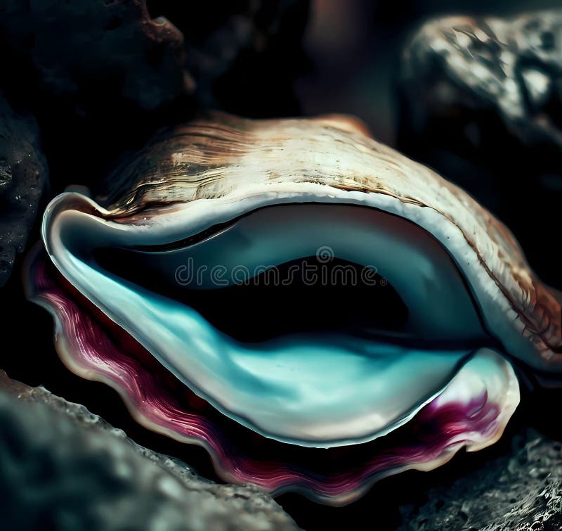 Pearl shell stock illustration. Illustration of petal - 275521700