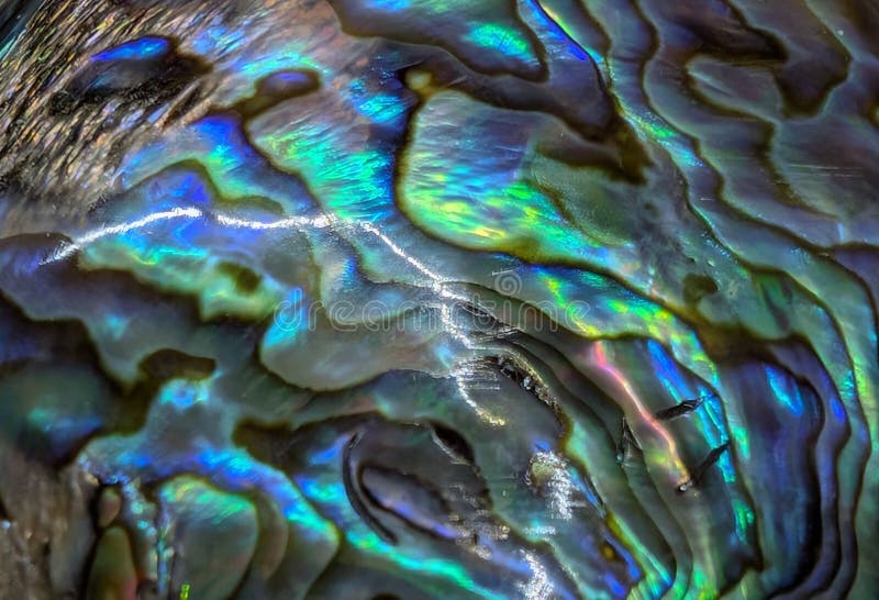 Pearl Texture from Exotic Shell Stock Image - Image of pearl, nature ...