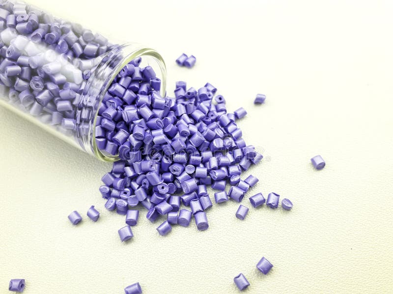 Pearl Violet Masterbatch Granule Stock Image - Image of white, pattern ...