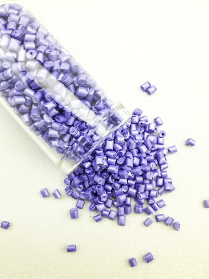 Pearl Violet Masterbatch Granule Stock Photo - Image of lilac, font: 316874610