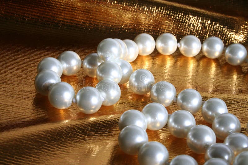 Silk & Pearls stock photo. Image of silk, luxury, satin - 2928028