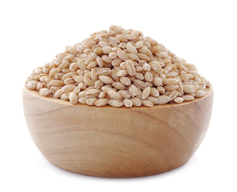 Pearls Barley Grain Seed on Background Stock Photo - Image of health ...