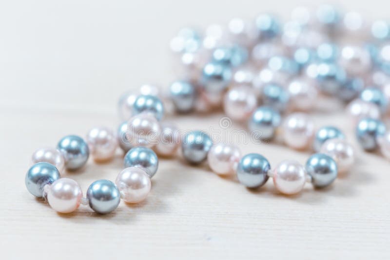 Pearls beads stock photo. Image of gemstone, fashion - 52427504