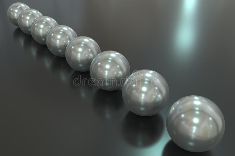 Pearls Close-up 3d Rendering Stock Illustration - Illustration of ...