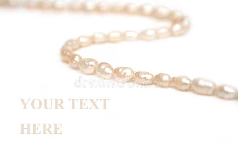 Pearls Thread Picture. Image: 5353174