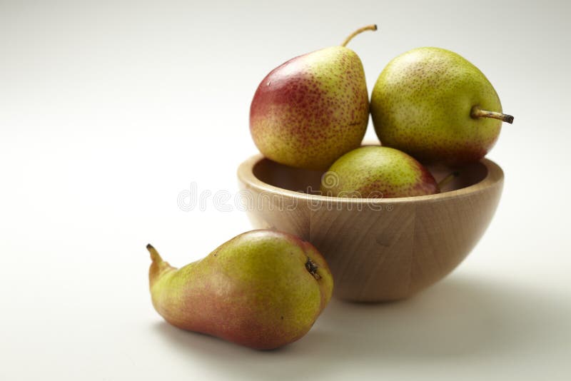Two Pears stock photo. Image of color, fruits, background - 22608