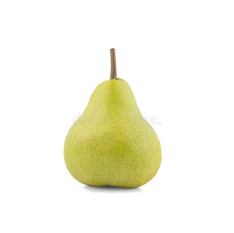 Pears Isolated on White Background. Stock Image - Image of healthy ...
