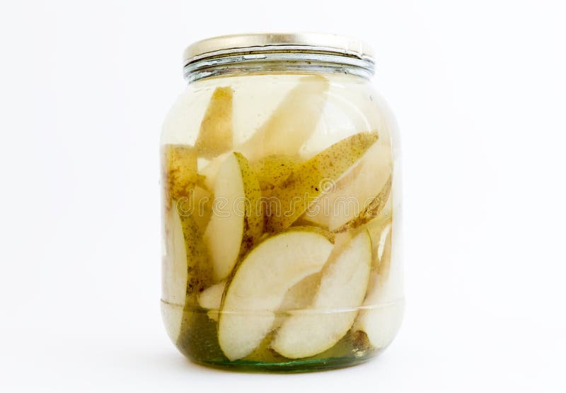 Pears jar stock image. Image of nature, preserved, juice - 48267959