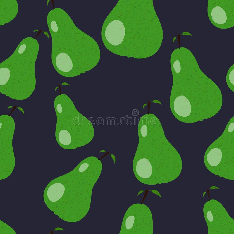 Pears seamless pattern stock vector. Illustration of healthy - 70835417