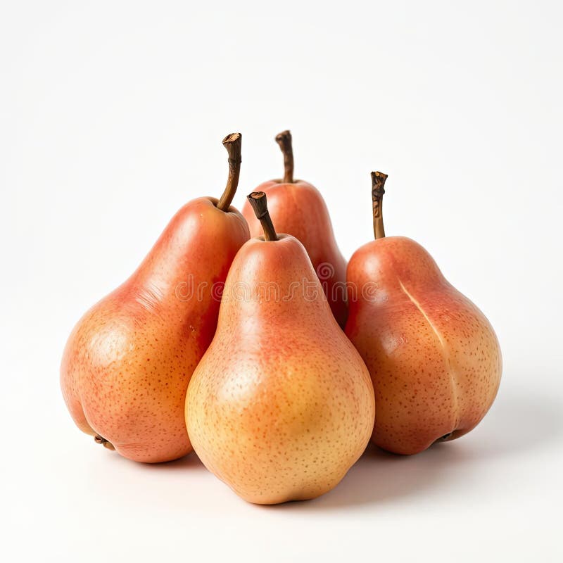 Pears on White stock photo. Image of fruit, creative - 347061254