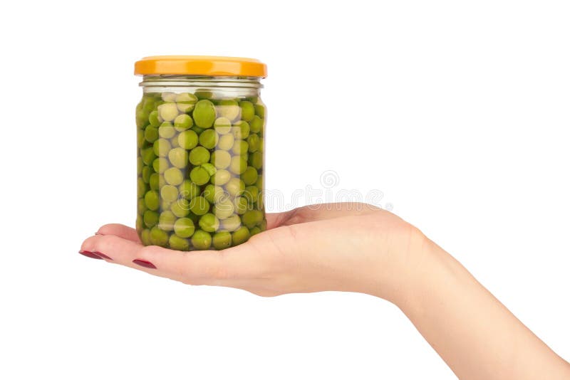 Peas on a hand stock image. Image of dieting, food, fruit - 27205839