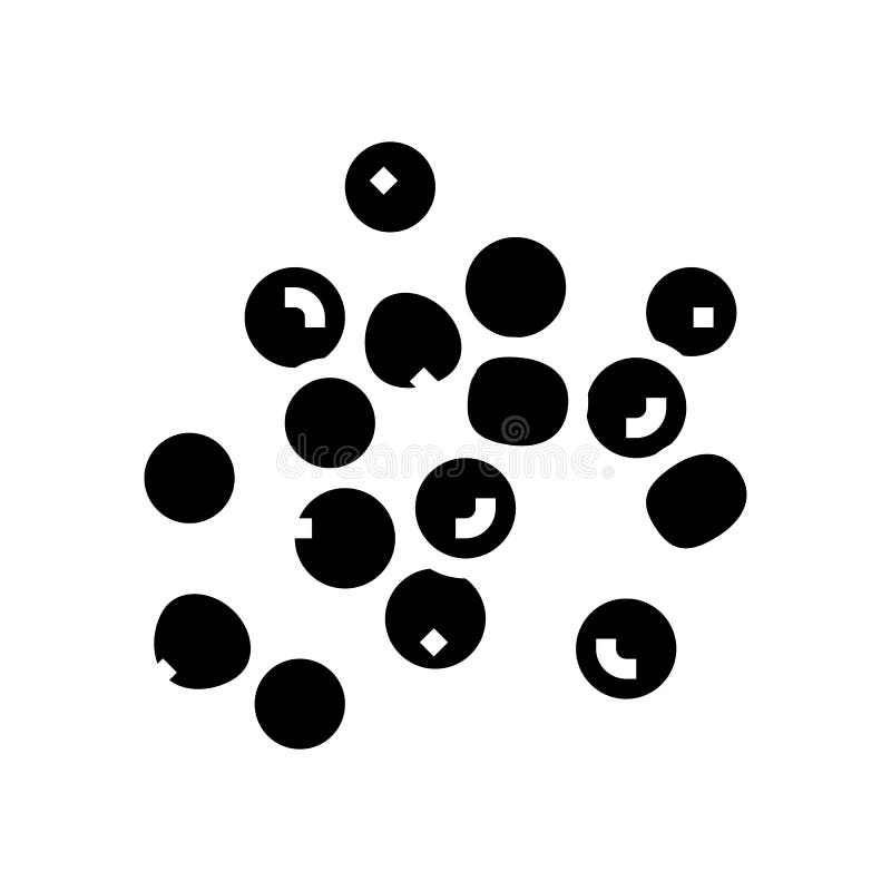 Peas Seed Grain Glyph Icon Vector Illustration Stock Illustration ... Peas Seed Grain Glyph Icon Vector Illustration Stock Illustration ...