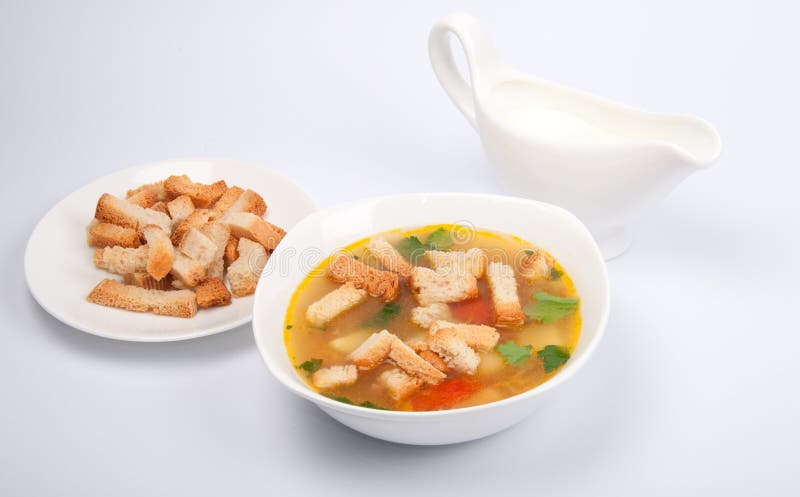 Peas soup stock photo. Image of chili, chicken, colorful - 23229806