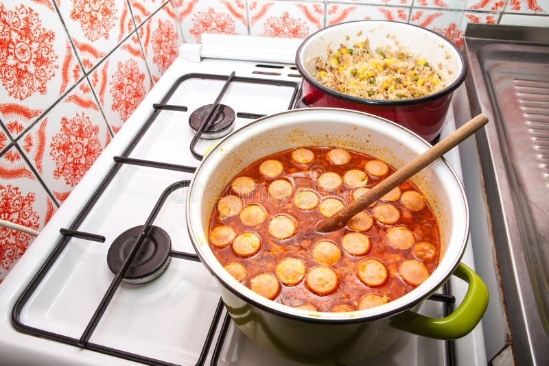 Peasant lunch stock photo. Image of cooker, ingredient - 37193940