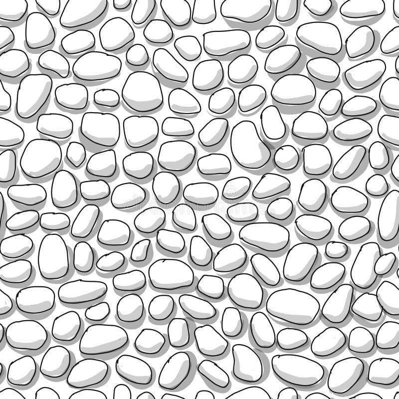 Pebble Abstract Background, Seamless Pattern for Your Design Stock ...